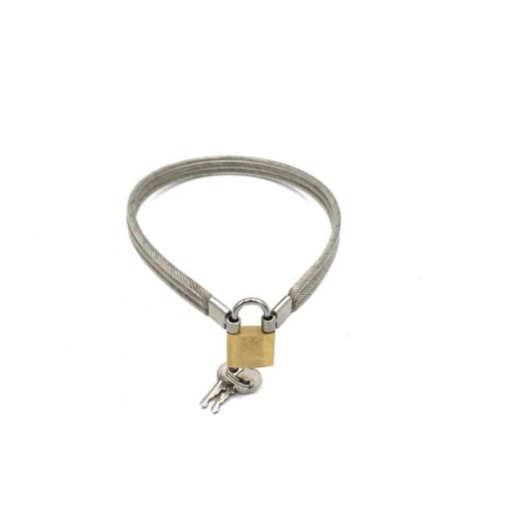 Lockable Steel Wire Slave Collar – sissyloving