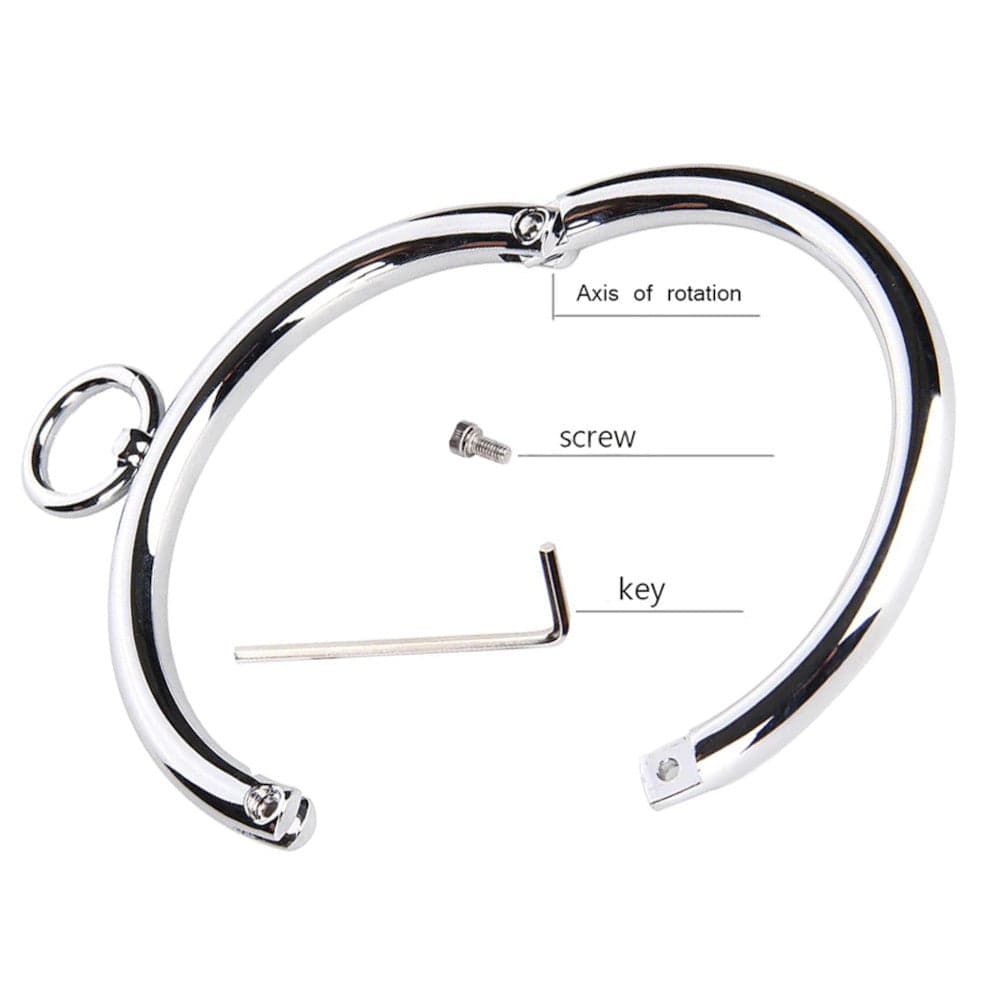 Stainless Lockable Turian Collar – sissyloving